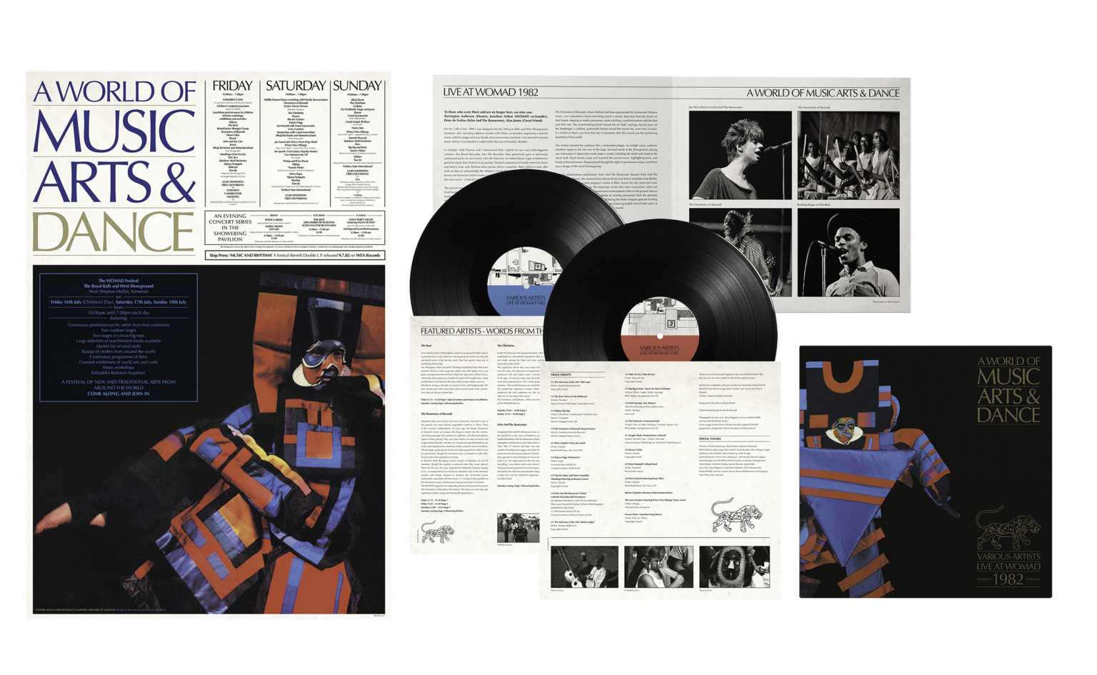Peter Gabriel - WOMAD 1982 - LP / CD | Steve Hoffman Music Forums