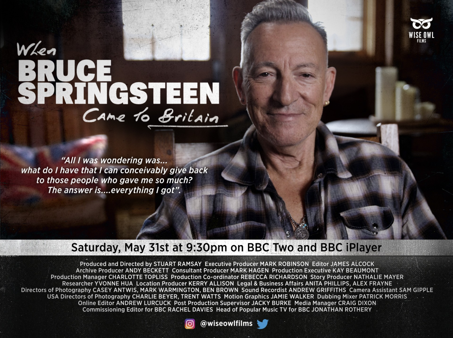 New Bruce Springsteen documentary - PeterGabriel.com